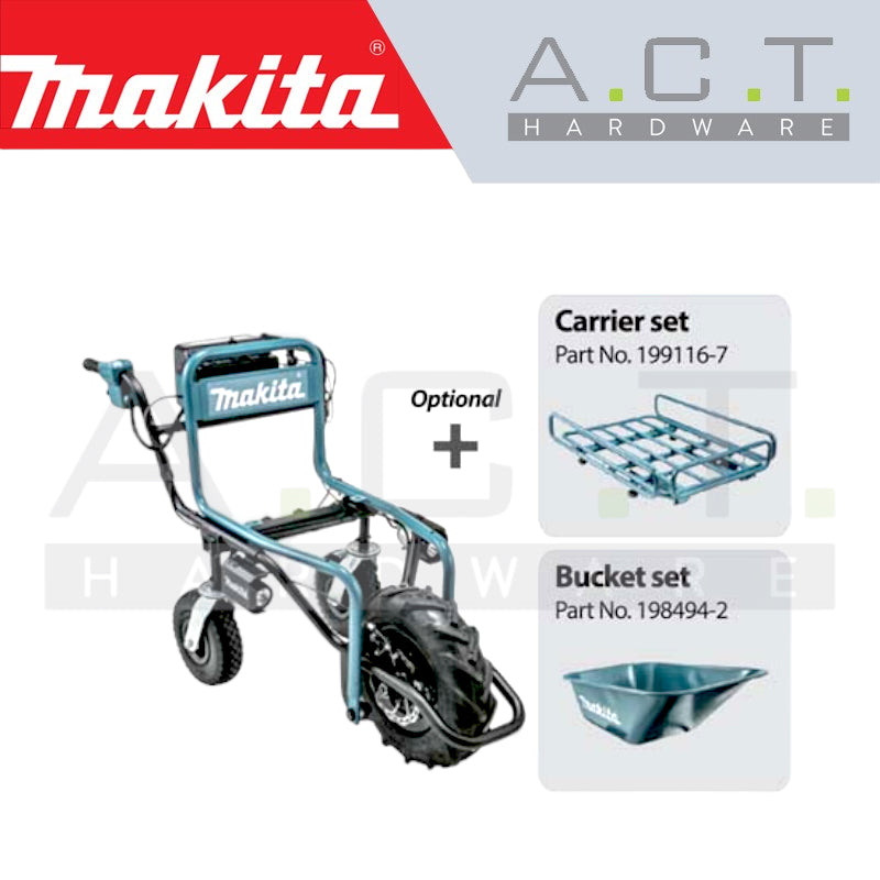 MAKITA DCU180 CORDLESS WHEEL BARROW — A.C.T. HARDWARE